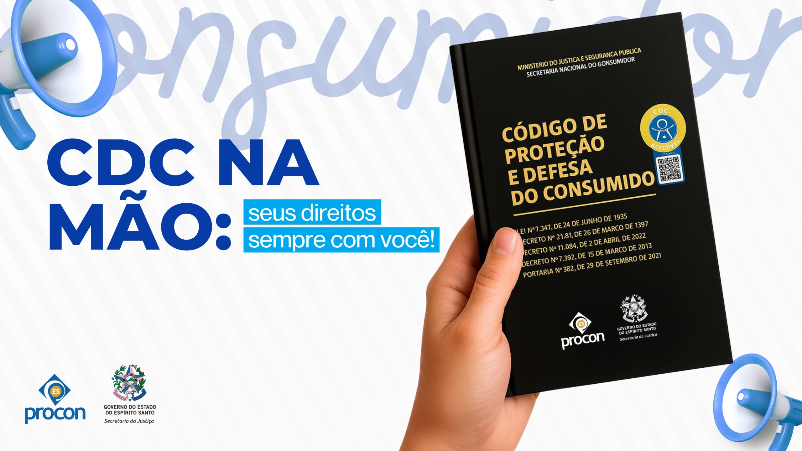 Procon-ES - Trinta e cinco anos do Código de Defesa do Consumidor: 95,5 ...